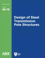 PDF Download ASCE 48-19: Design of Steel Transmission Pole Structures