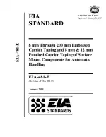 PDF Download EIA 481-E-2015: 8 mm Through 200 mm Embossed Carrier ...
